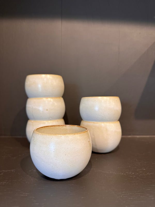 Cream Handless Mugs - Uscha